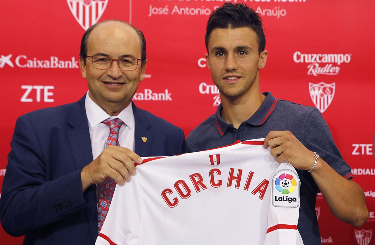 Corchia, presentado con el Sevilla FC - estadiodeportivo.com